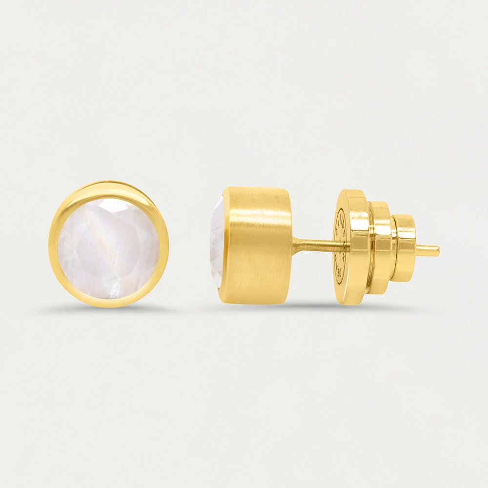 Dean Davidson Signature Midi Studs in Moonstone Gold – Toni Plus
