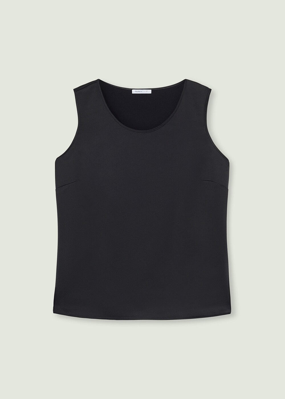 Luisa Viola Cady Satin Tank top in Black – Toni Plus